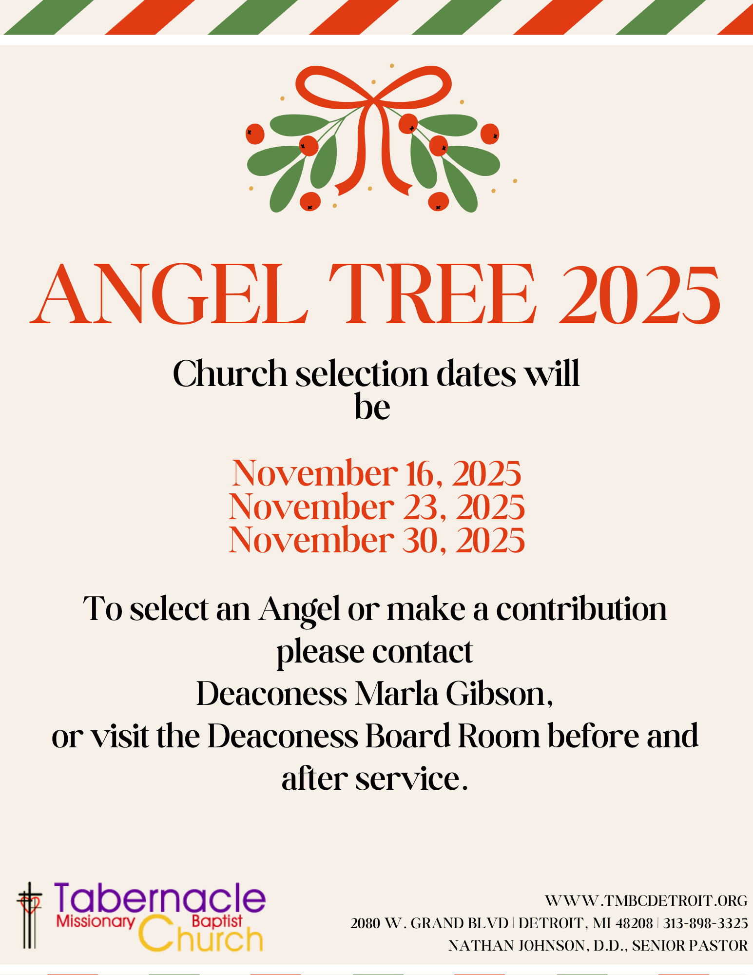 Angel Tree 2025 ::: A Place to Belong, Not Just Attend
