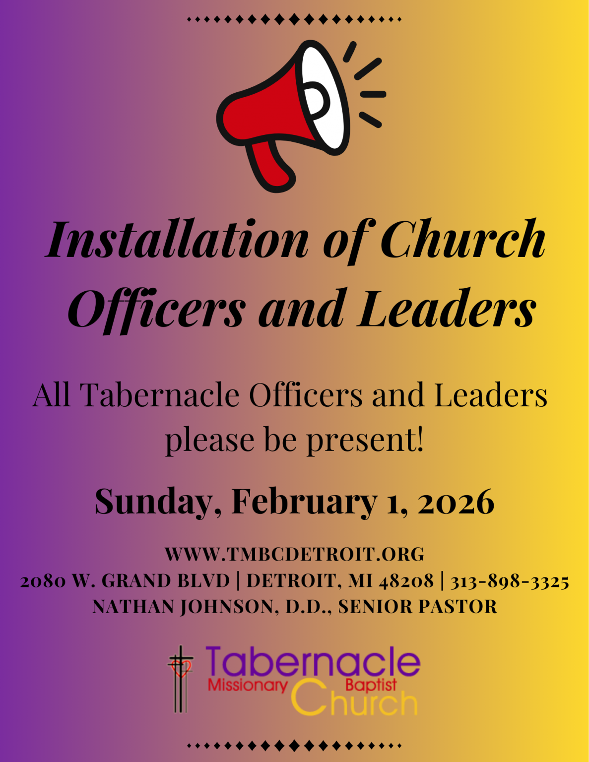 Installation of Church Officers and Leaders ::: A Place to Belong, Not ...